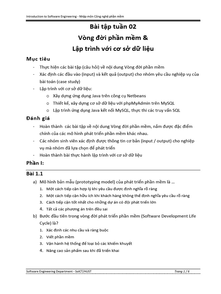 Bai Tap Tuan 02 | PDF