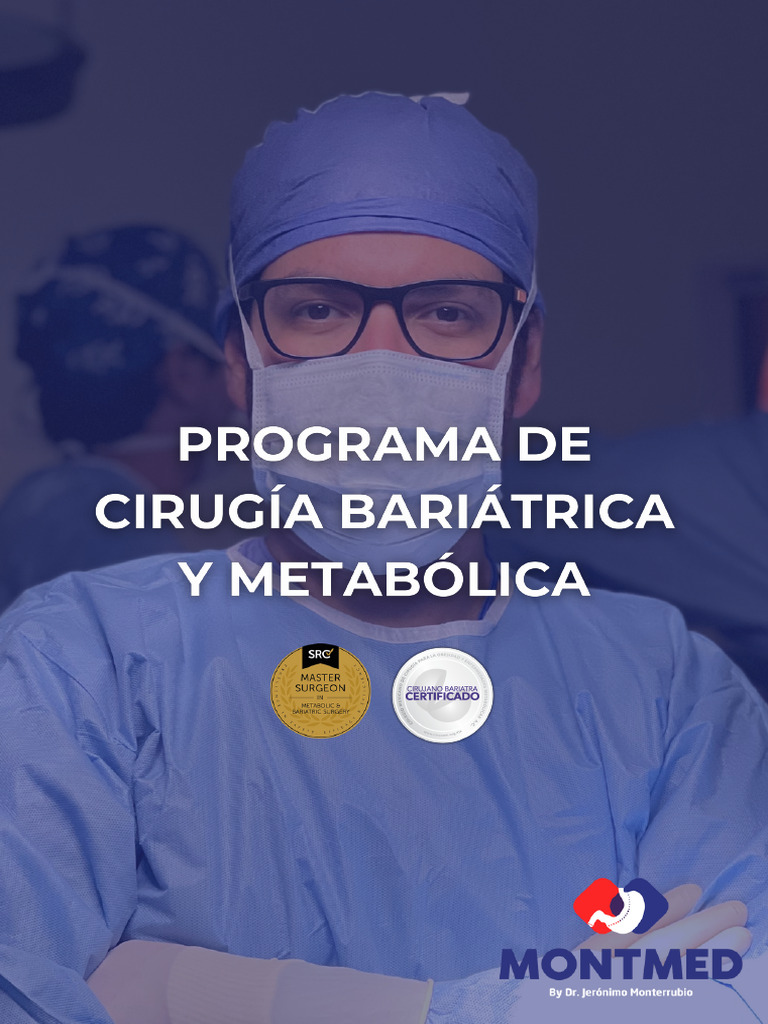 programa 2024 MONTMED (1) | PDF | Cirugía | Obesidad