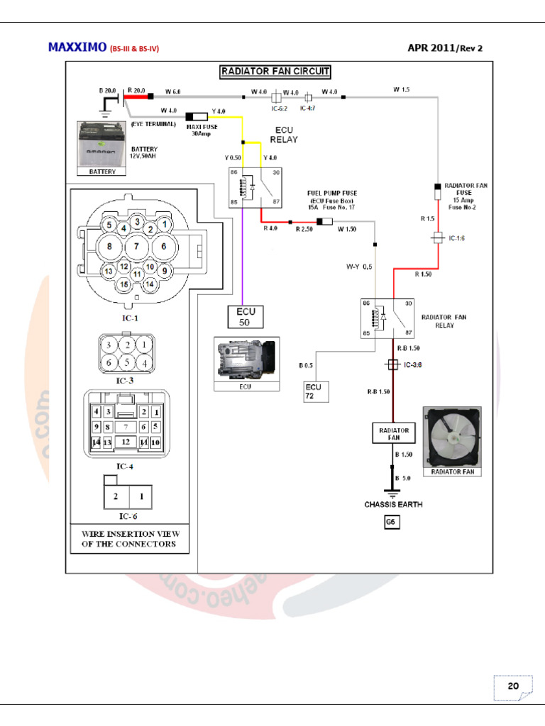 Radiator Fan Circuit-01-01 | PDF