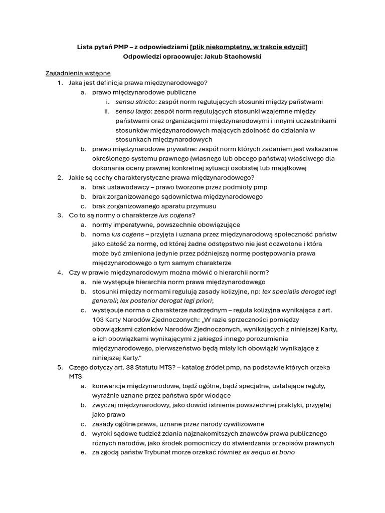 Pytania Odpowiedzi PMP 3 | PDF