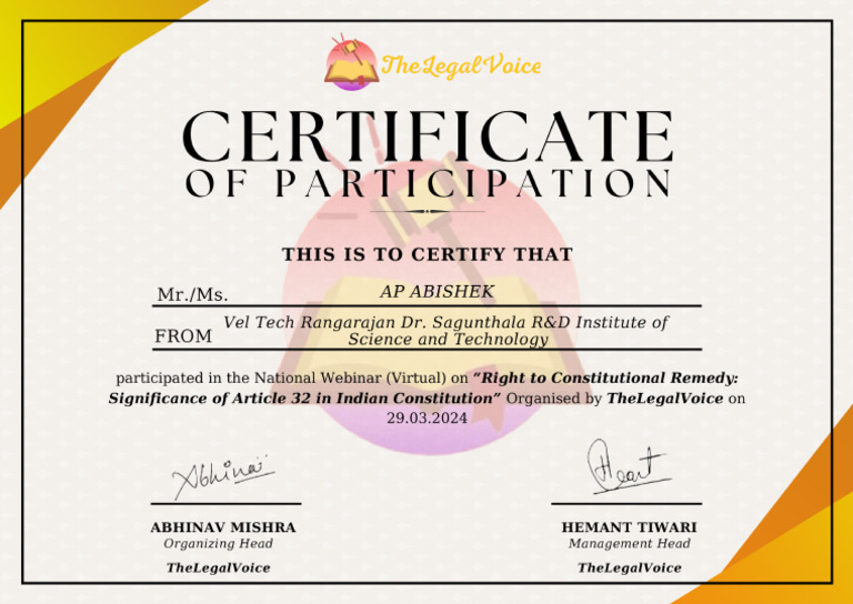 E Certificate 2 | PDF