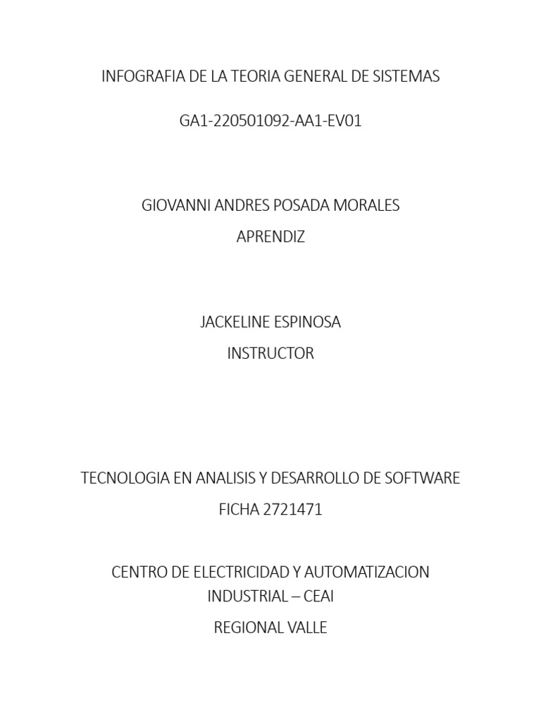 Infografia TGS | PDF