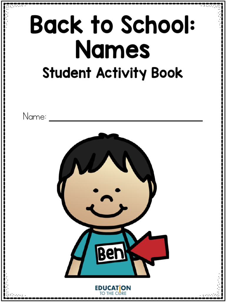 Student Activity Booklet BTS Names | PDF