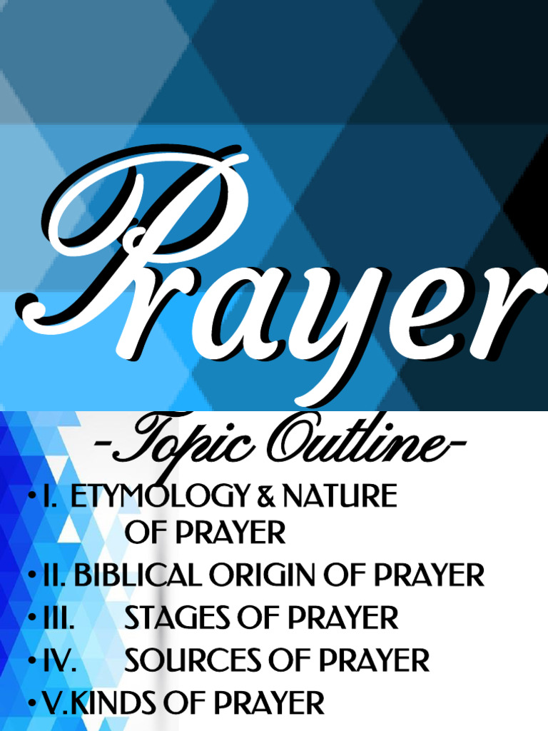 Midterm-PRAYER (1) | PDF | Prayer | Christian Mysticism