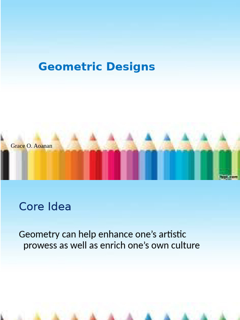 PPT- Geometric Designs | PDF | Euclidean Geometry | Euclid