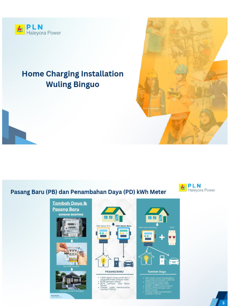 Home Charging Installation Wuling Binguo | PDF