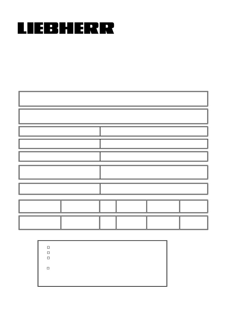 Liebherr BOS 14000 Load Chart Document | PDF | Crane (Machine)