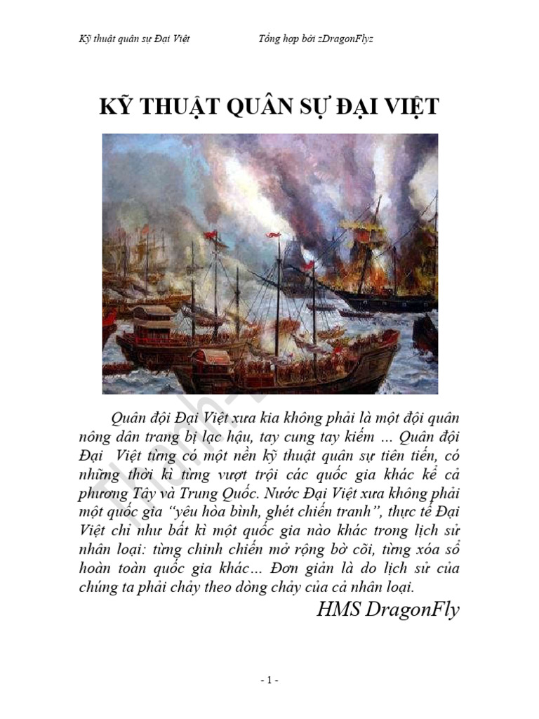Ki Thuat Quan Su Dai Viet - Shared | PDF