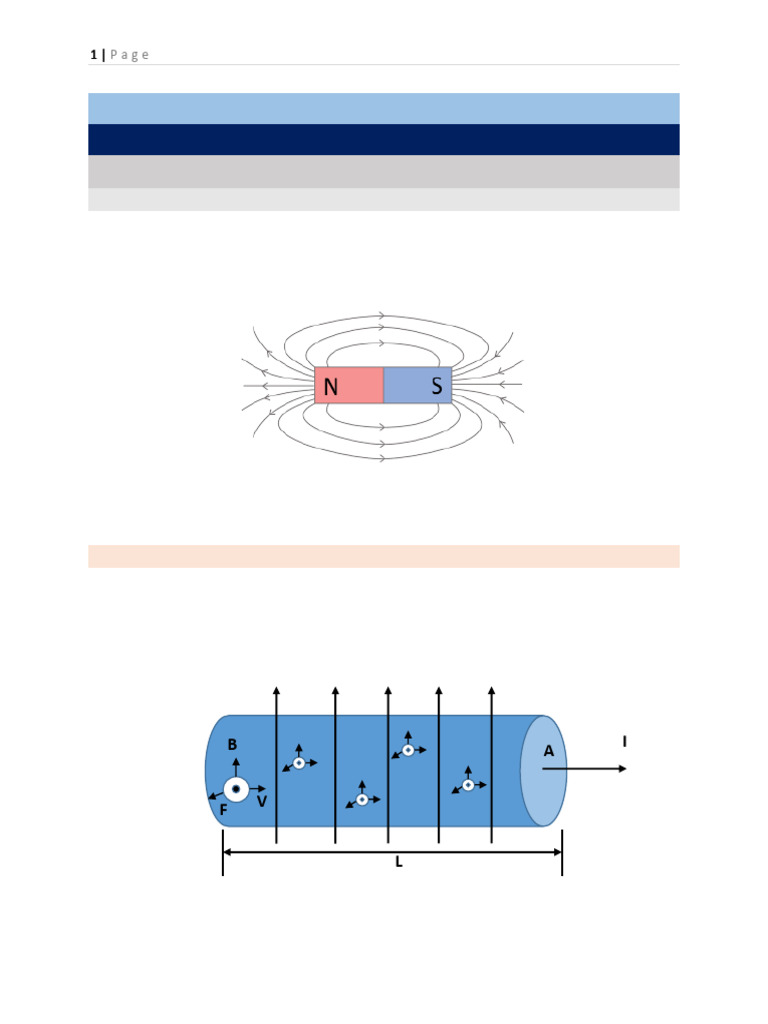 4-Magnetic Field Effects | PDF | Magnetic Field | Force