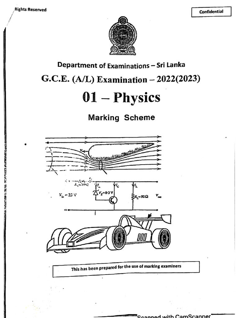 A/ Physics Marking Scemes | PDF