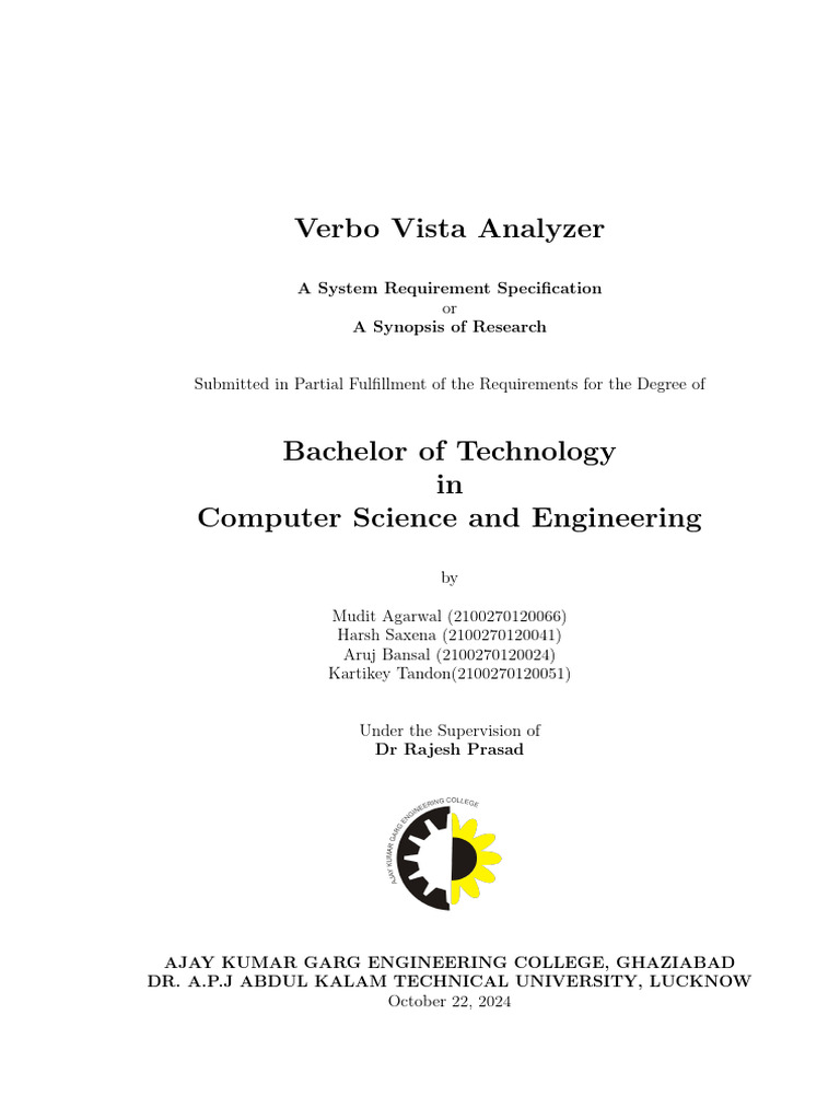 Verbo Vista Chat Analyzer Overview | PDF | Data | Machine Learning
