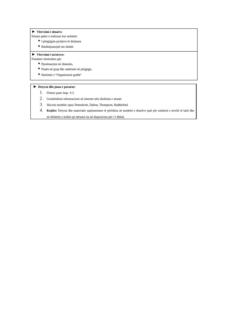 Struktuea e Atomit | PDF
