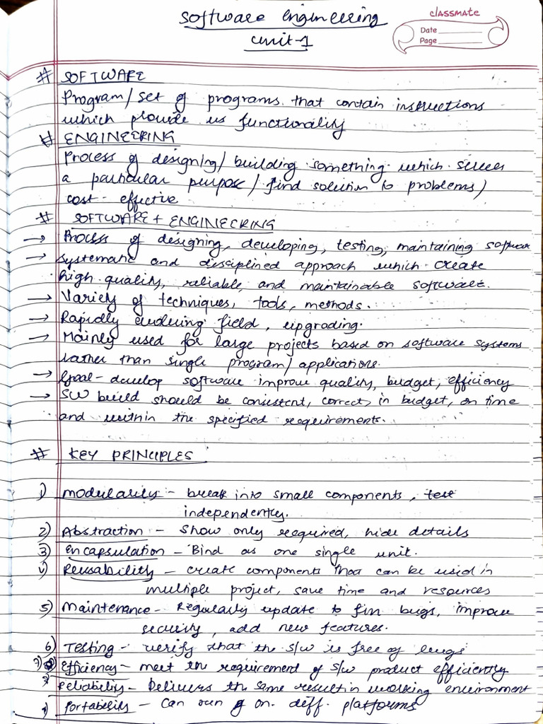 Software Engineering Unit 3 Notes | PDF