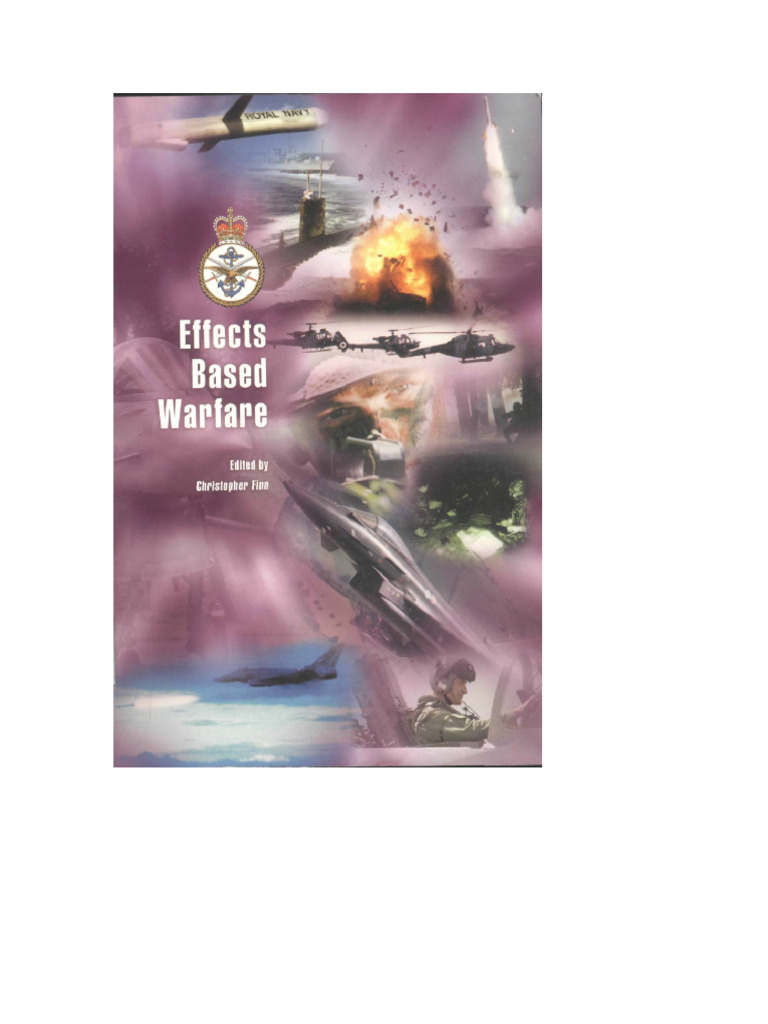 Effects Based Warfare-Christopher Finn | PDF | Alfred Thayer Mahan ...