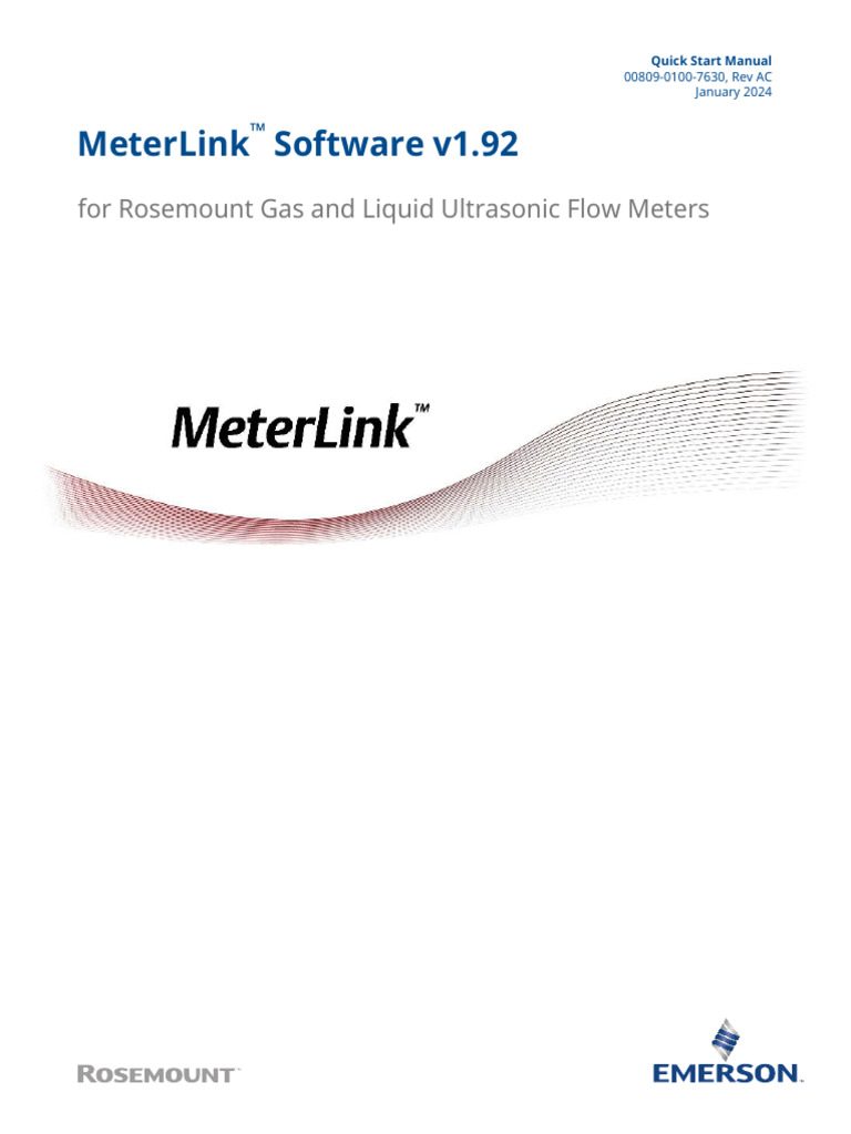 Quick Start Guide Meterlink Software v1 92 en 43940 | PDF | License ...