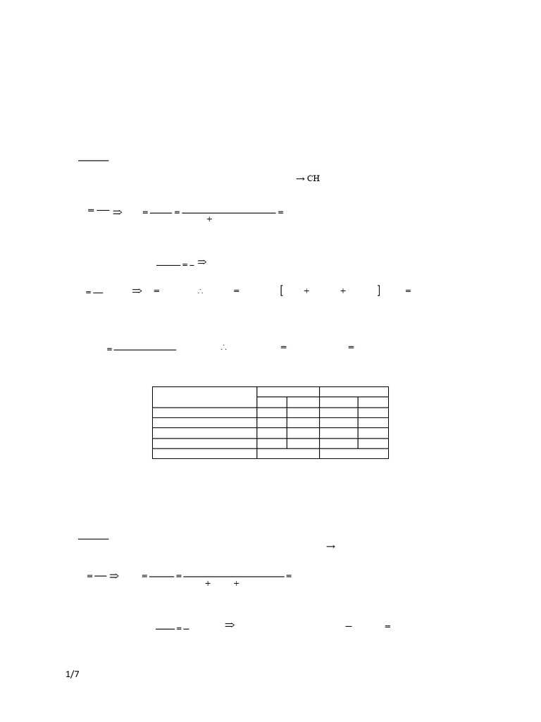 Tutorial 1 - Chemical Reactions SOlutions | PDF | Stoichiometry | Mole ...