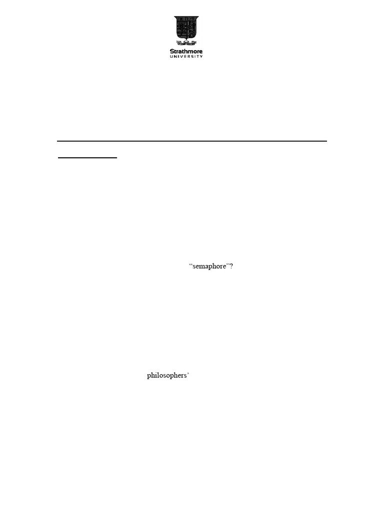 ICS 2201 - Operating Systems Concept - January 2022 | PDF | Operating ...