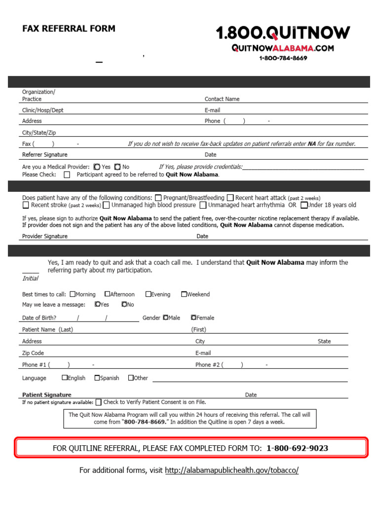 Fax Referral Form | PDF | Clinical Medicine | Medicine