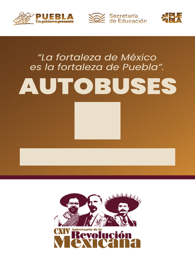 Letrero Autobuses | PDF