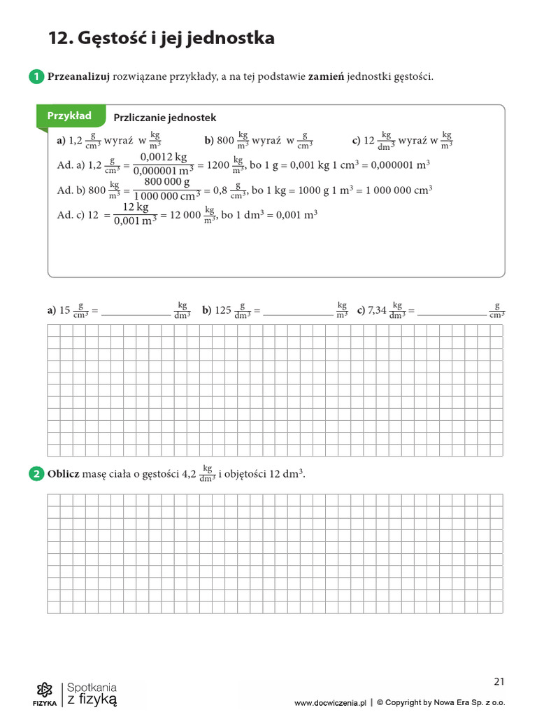 12_Gestosc substancji | PDF