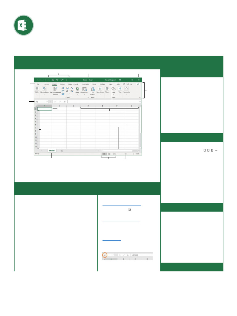 Excel Cheat Sheet | PDF | Microsoft Excel | Software