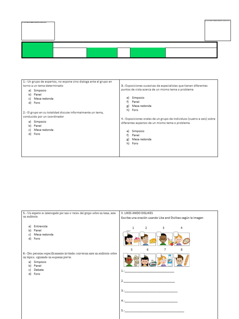 Lengua 3ro Par Iii | PDF