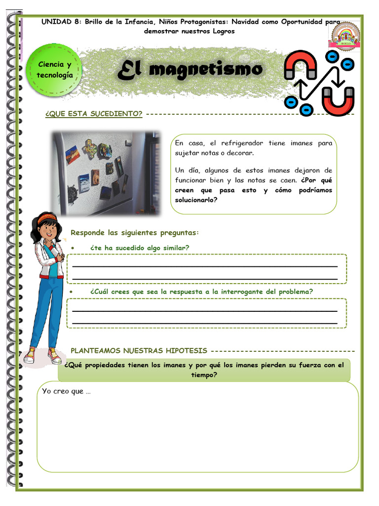 U8 FICHA D2 CT El Magnetismo - 912871035 MISS MONICA | PDF | Imán ...