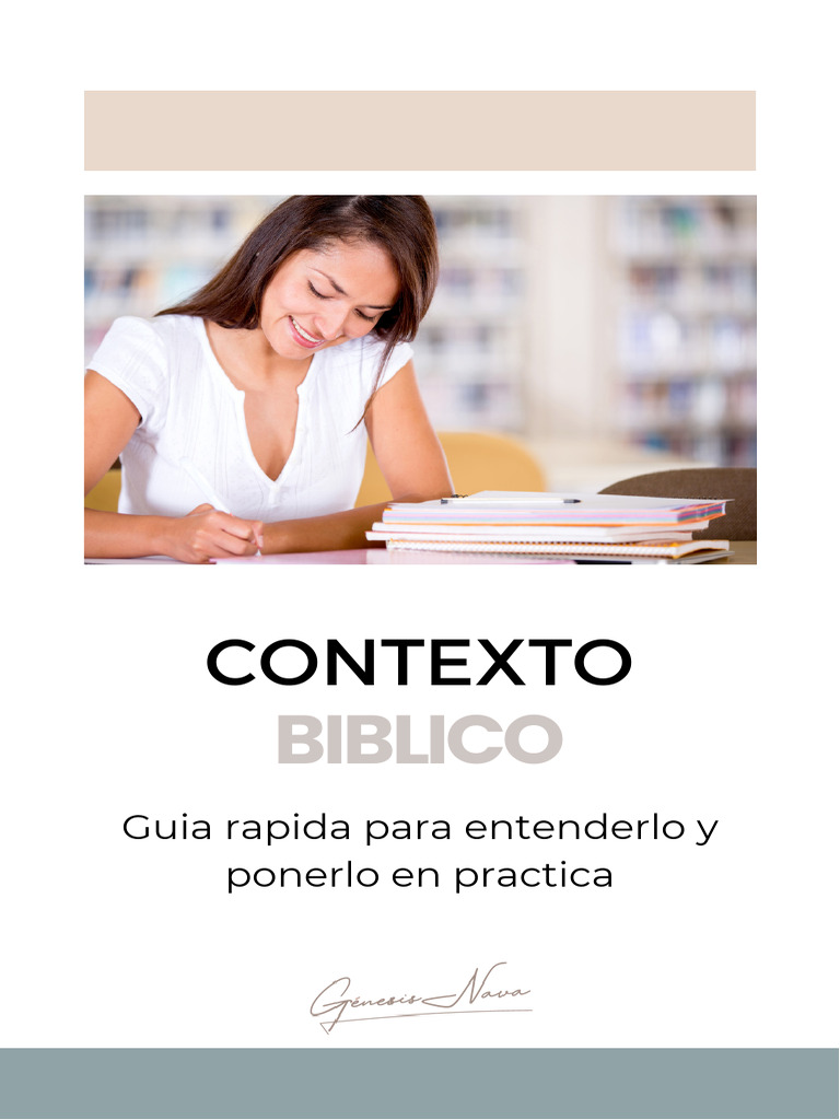 Contexto Biblico Facil y Rapido Ebook - 230513 - 174532 | PDF | Biblia