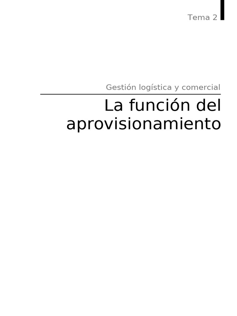 UNIPRO - FP - Plantilla - Tema 2 - GLC | PDF | Lean Manufacturing | Logística