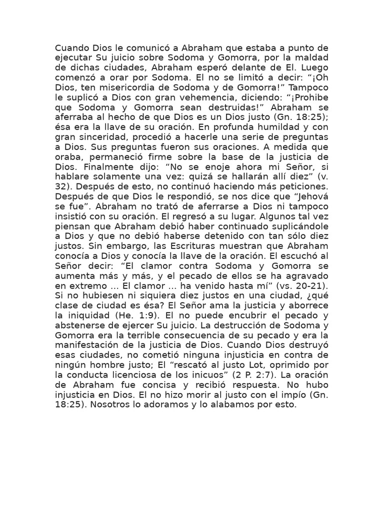 Aprendiendo de Abraham | PDF