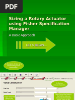Fisher Valve Sizing Tutorial Guide | PDF | Valve | Computer Science