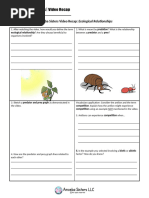 Ecological Succession Foldable Guide | PDF