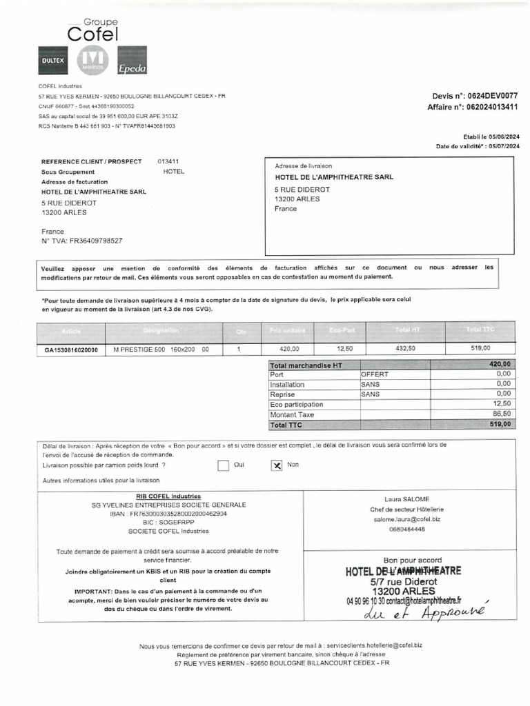 Bon Pour Accord - 0001 | PDF