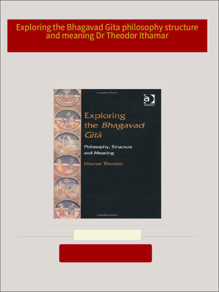 Instant Download Exploring the Bhagavad Gita philosophy structure and ... Instant Download Exploring the Bhagavad Gita philosophy structure and ...