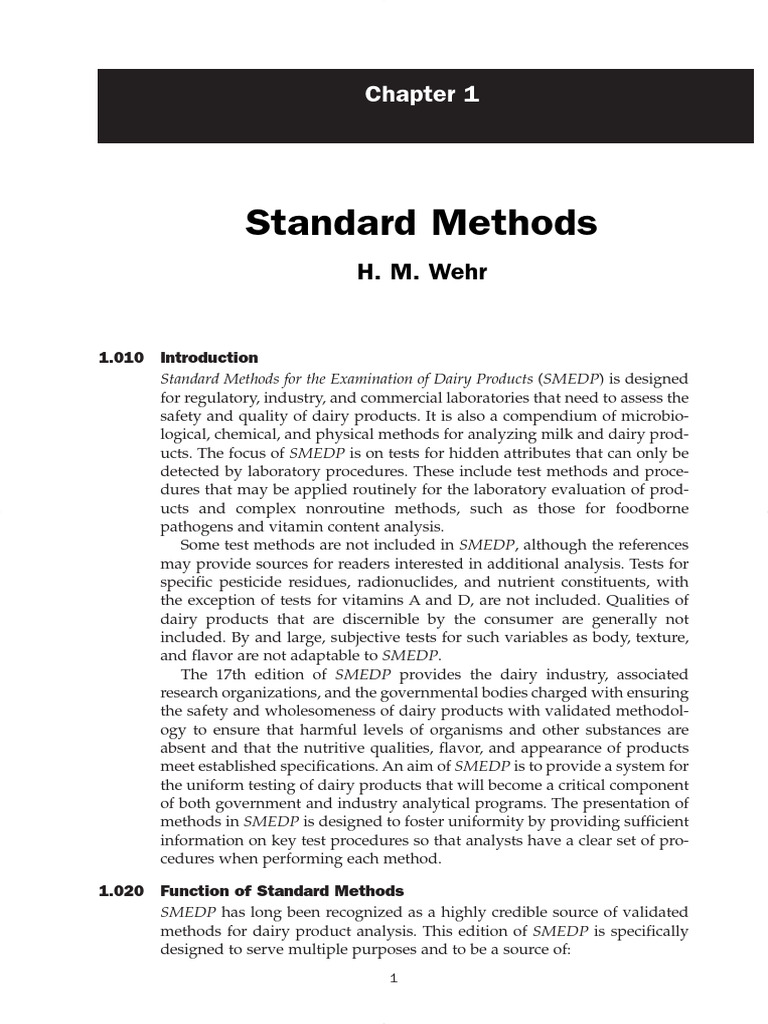 9780875530024ch01-Standard Methods | PDF | Standard Deviation | Statistics