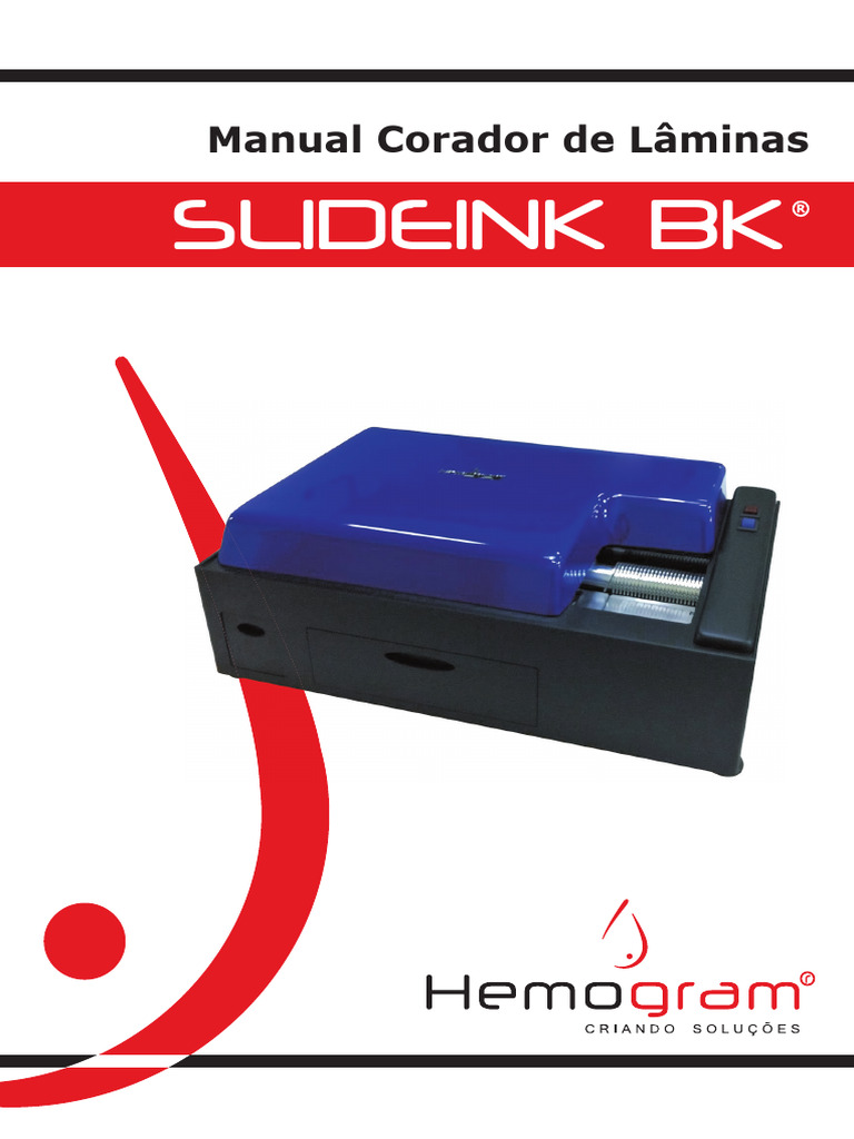 Manual Usuário SLIDEINK BK - V01 (CORADOR) | PDF | Mycobacterium tuberculosis | Motores