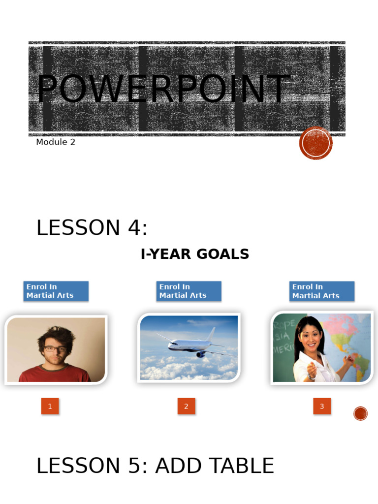 PowerPoint Module 2: Goal Setting & Sales Data | PDF