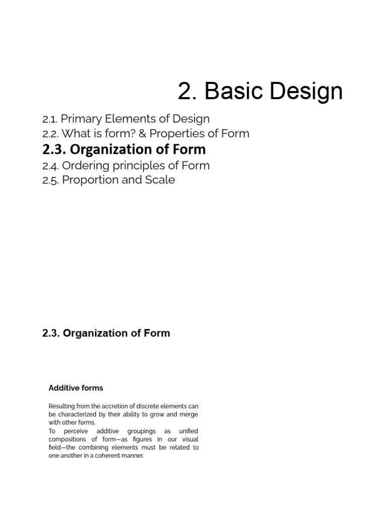 Basic Design PDF | PDF