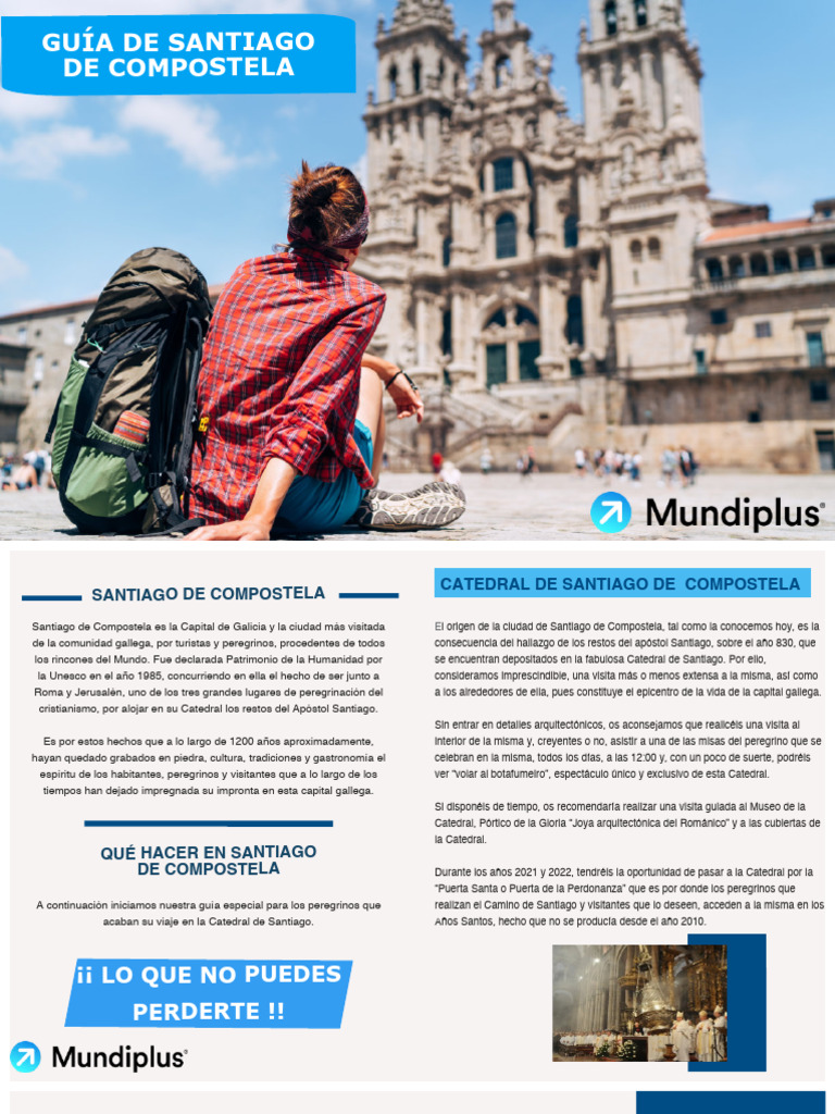 Guia de Santiago de Compostela | PDF | Santiago de compostela | Camino de santiago