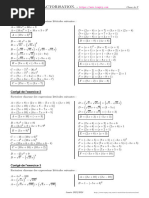 Exercice Forme Canonique Polynome 1ere 2 Corrige | PDF