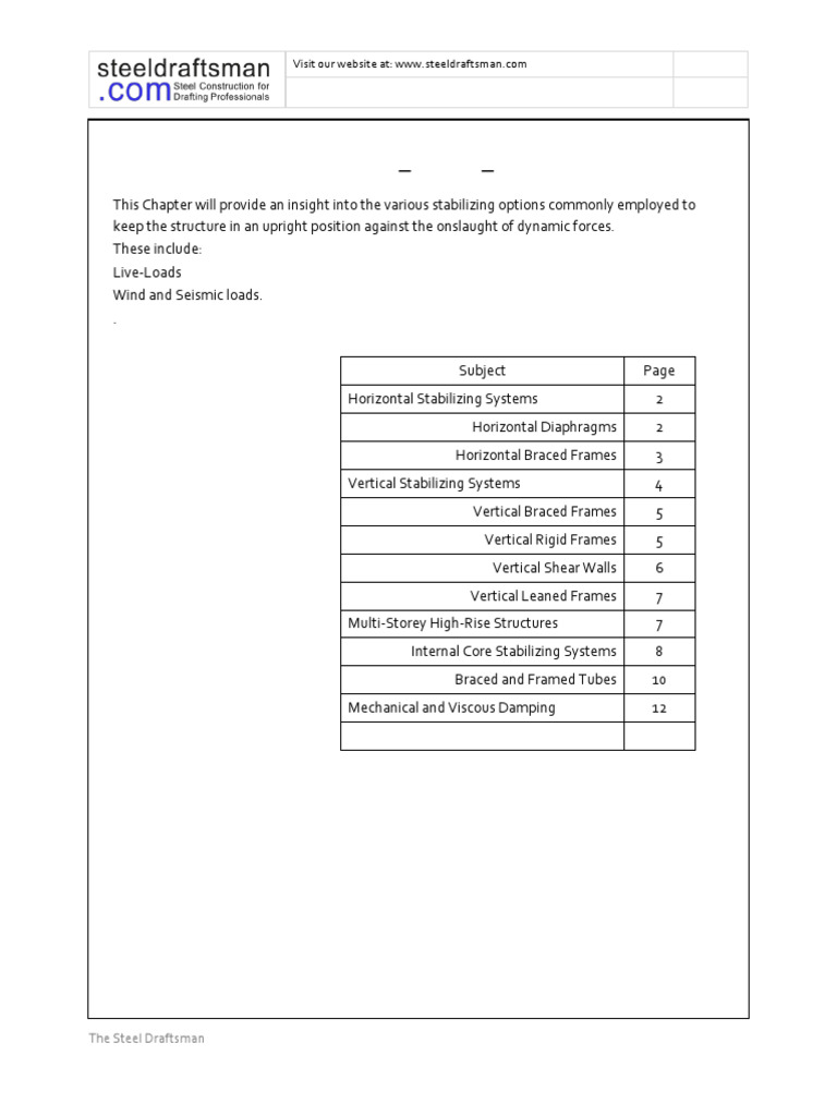 2-The Anatomy of A Steel Structure - Part 2 | PDF | Beam (Structure ...