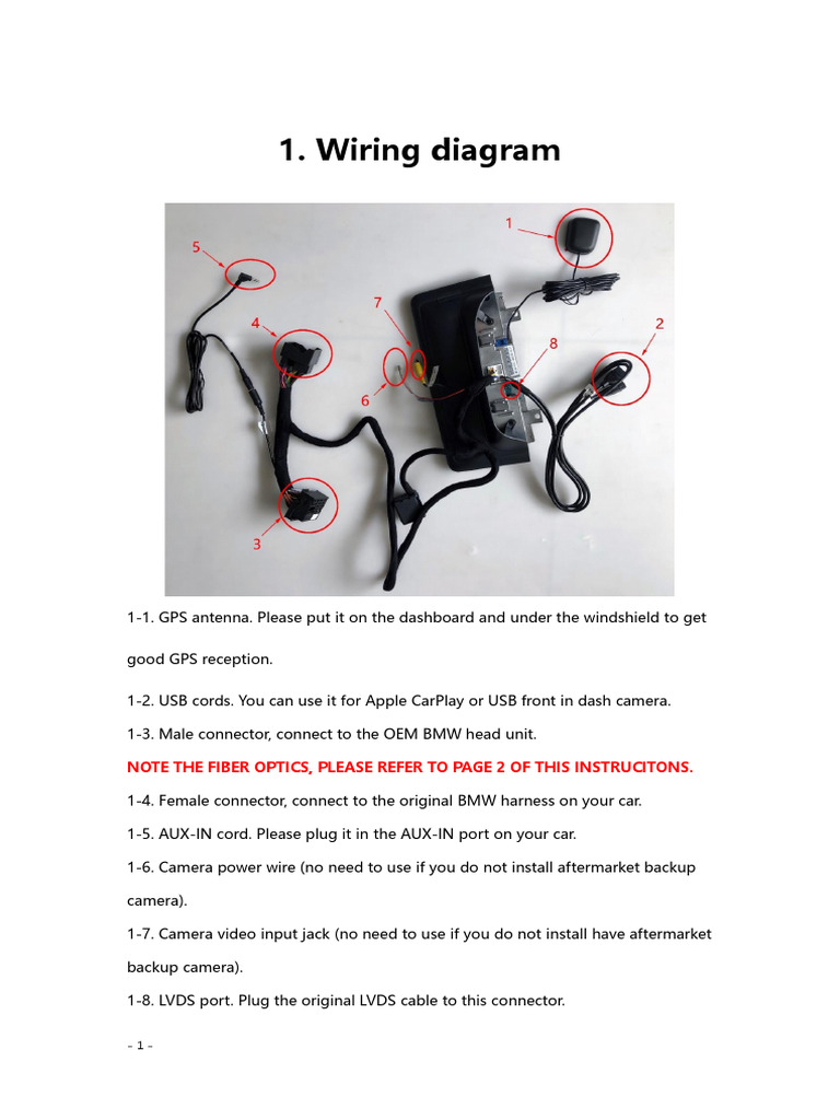 BMW Wiring Diagram | PDF | Electrical Connector | Vehicles