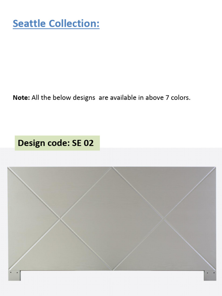 SE Head Boards Showrooms | PDF