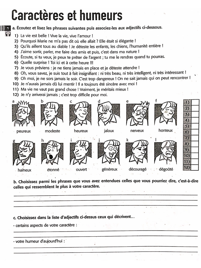 Caractères Et Humeurs L III | PDF