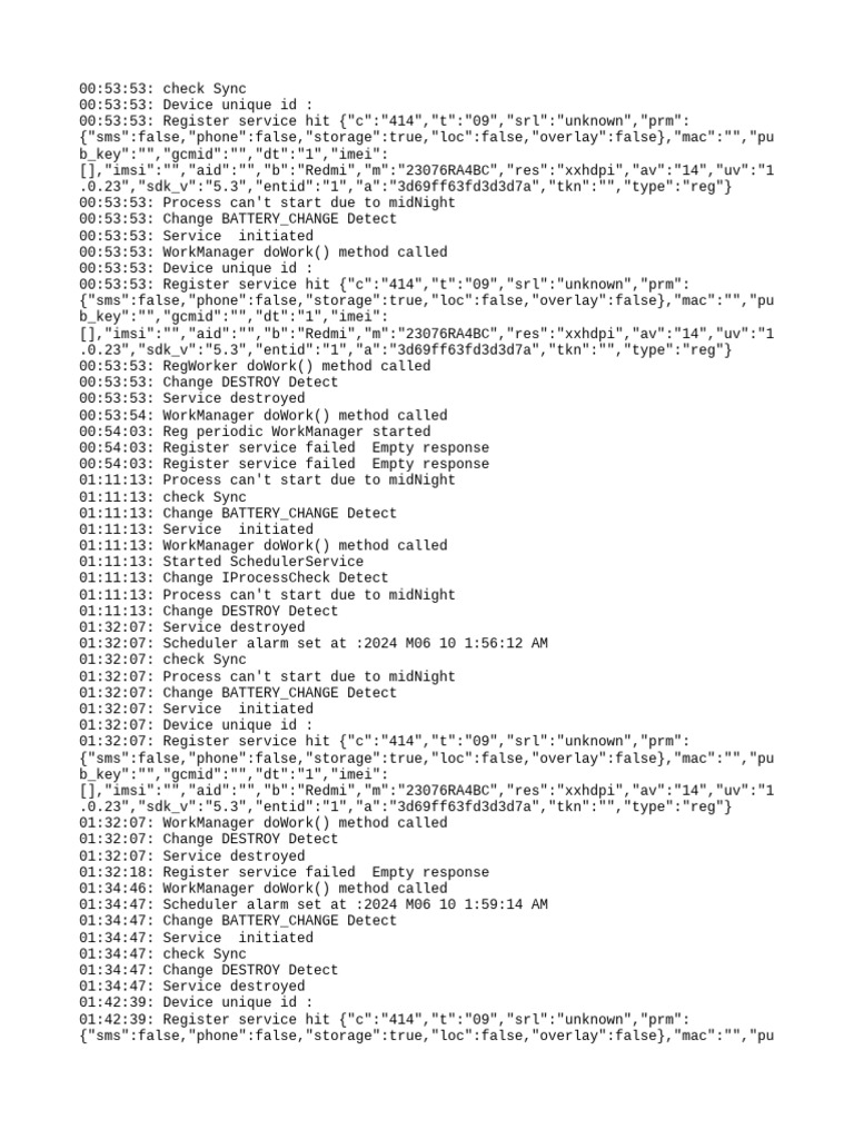 LOG_06102024 | PDF | Mobile Telecommunications | Mobile Technology