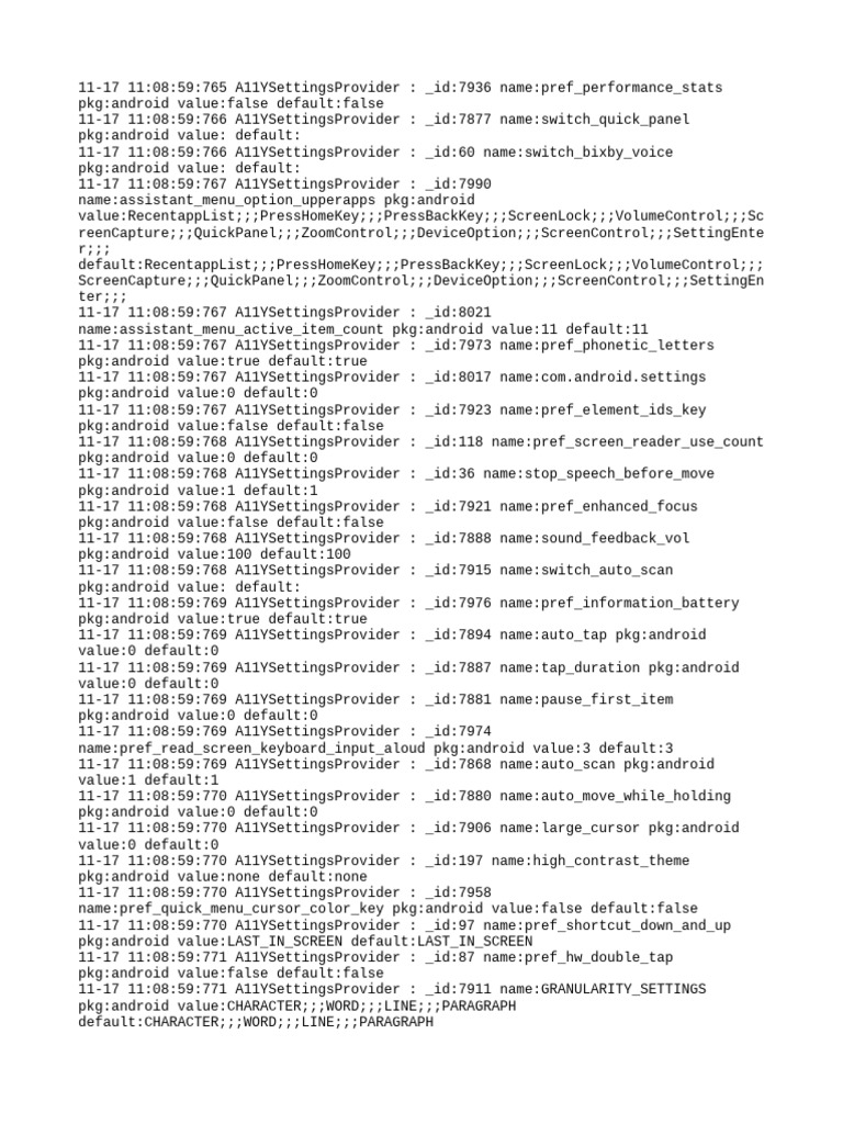 A11yprovider Log | PDF | Thin Clients | Embedded Linux