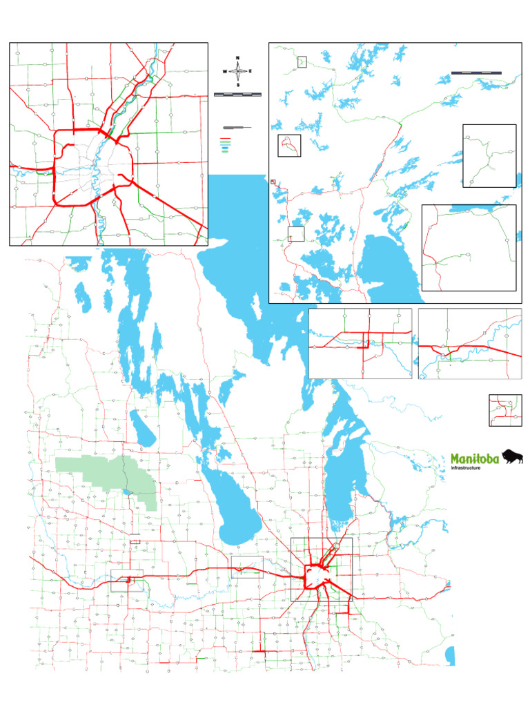 MB - Traffic Flow Map (AADTs) | PDF | Map