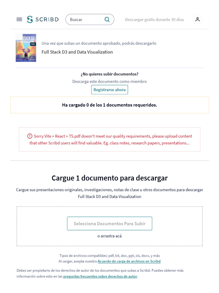 Suba Un Documento - Scribd | PDF