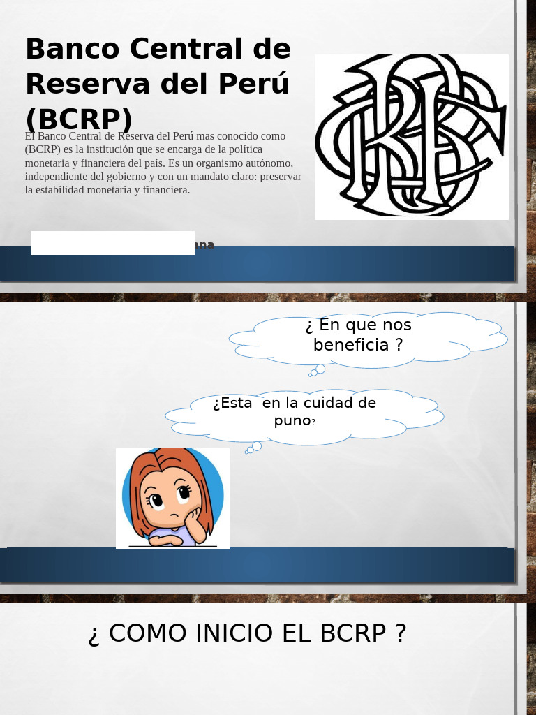 Definicion Del Banco Central de Reserva Del Peru | PDF | Bancos ...