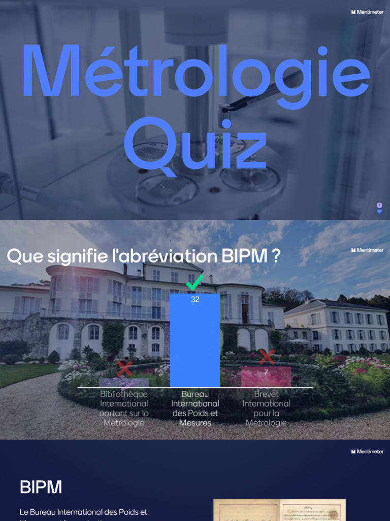 Metrologie Quiz | PDF